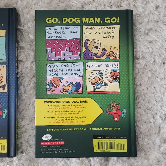 Dog man | Toys | Bundle 2 Dog Man Childrens Books | Poshmark